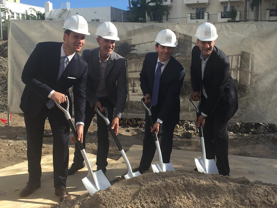 Louver House Groundbreaking - ONE Sotheby's International Realty